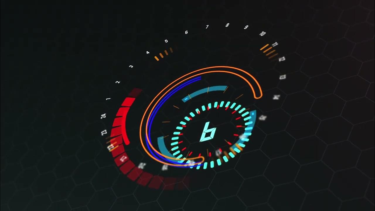 HUD Clock Animation | After Effects | Motion Design - YouTube