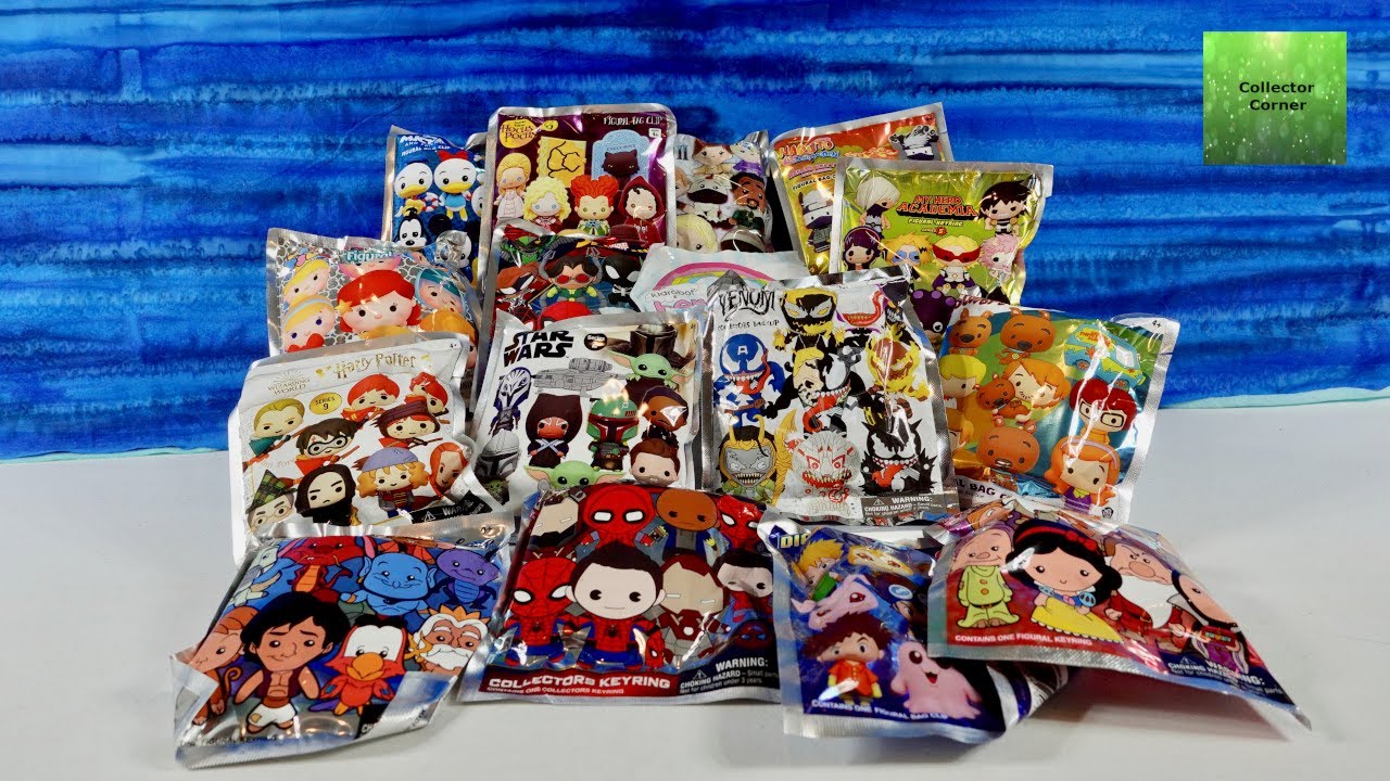 Monogram Bag Clip Palooza Blind Bag Opening Star Wars Marvel Disney ...
