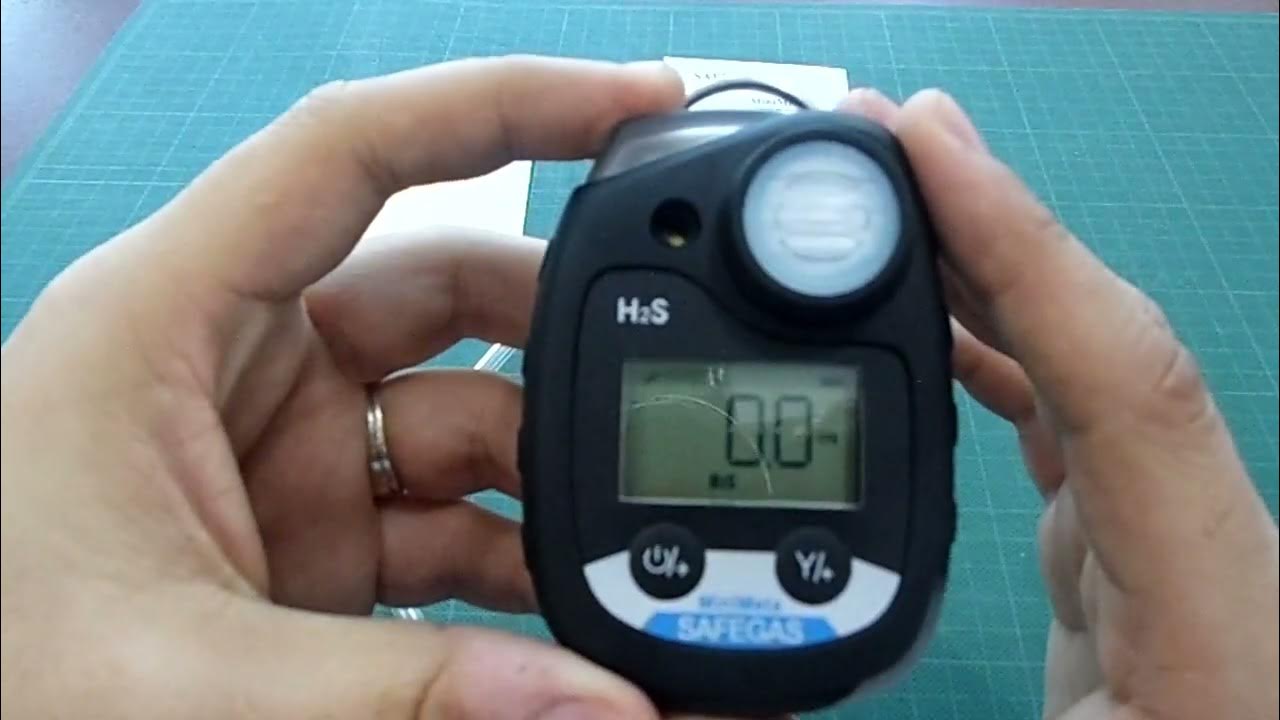 Detector de Sulfuro de Hidrogeno H2S - YouTube