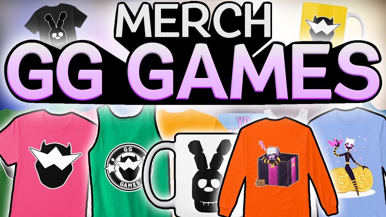 LA TIENDA OFICIAL DE GG GAMES | MERCH YA DISPONIBLE! (+Descuento) - YouTube