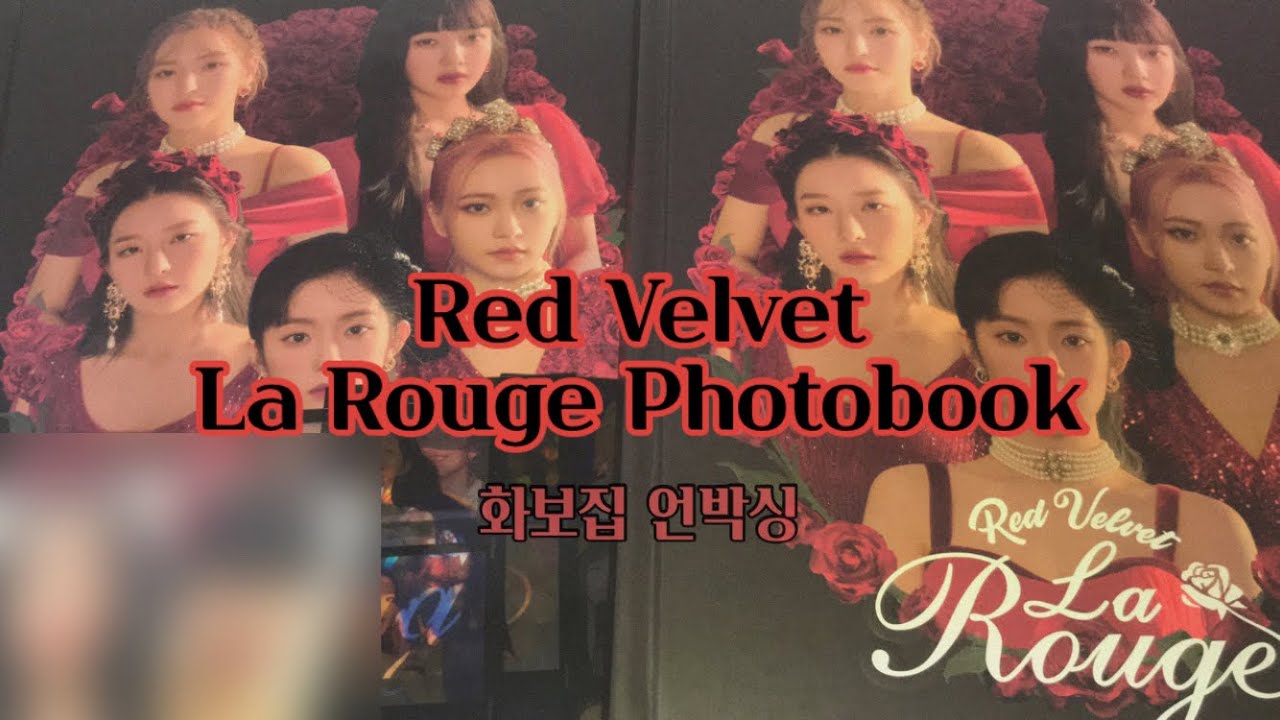 레드벨벳 라루즈 공연 화보집 언박싱 Red Velvet - La Rouge - YouTube