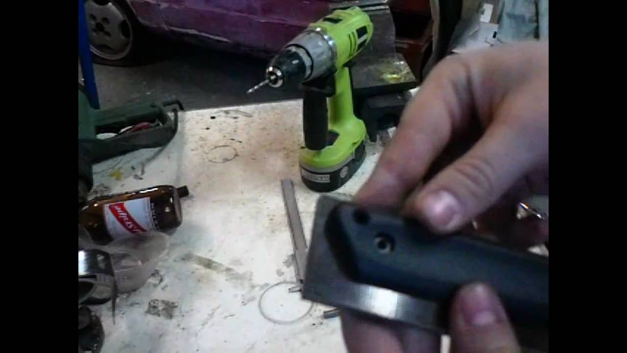 Custom Cold Steel GI Tanto. - YouTube