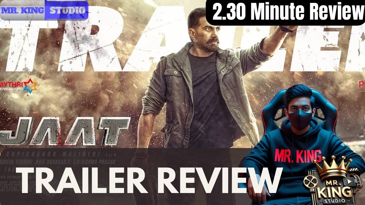 Jatt Trailer Review 🔥 | Sunny Deol, Randeep Hooda's Action Blast ...