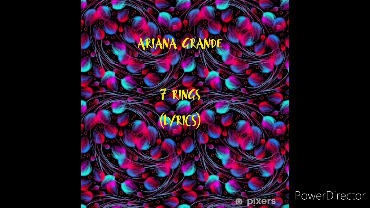 Ariana Grande 7 Rings lyrics YouTube ariana-grande-7-rings-lyrics-youtube