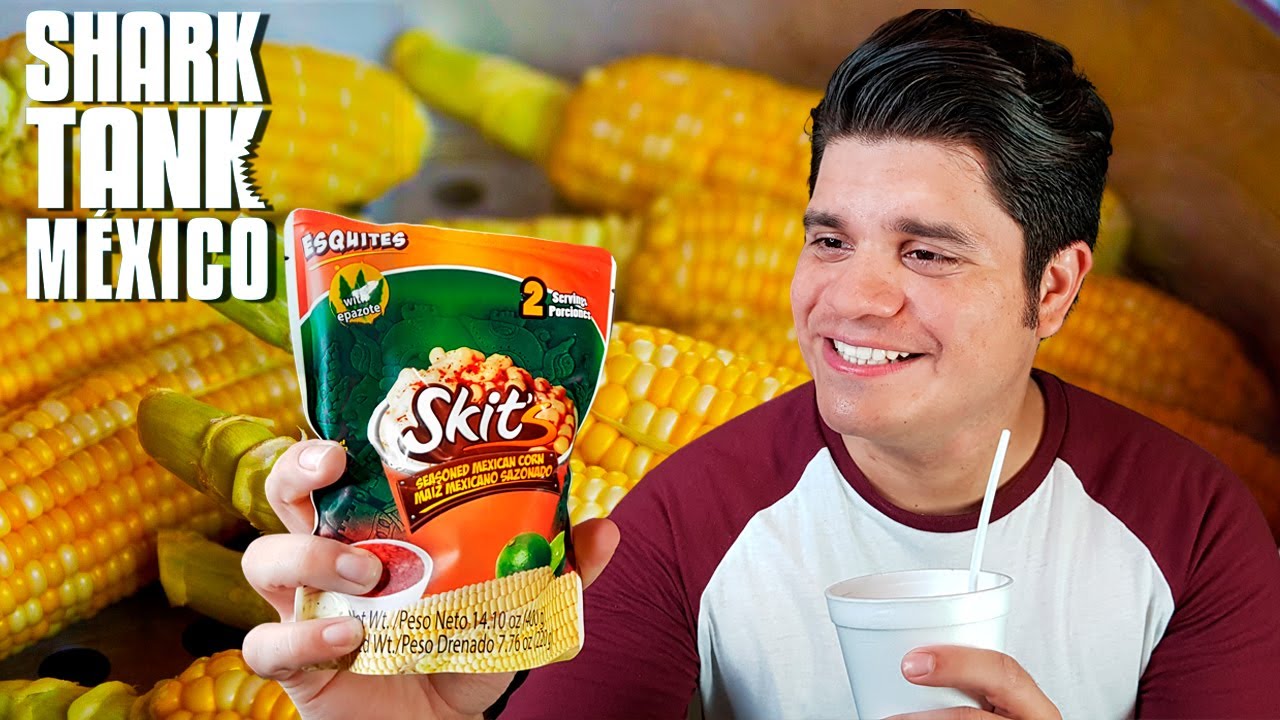 Probé los ESQUITES de Shark Tank México - YouTube