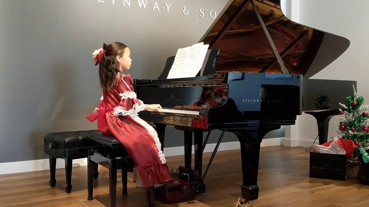Alina (7) - first recital Clementi Dec 27, 19. Sonatina in C Major op36 ...