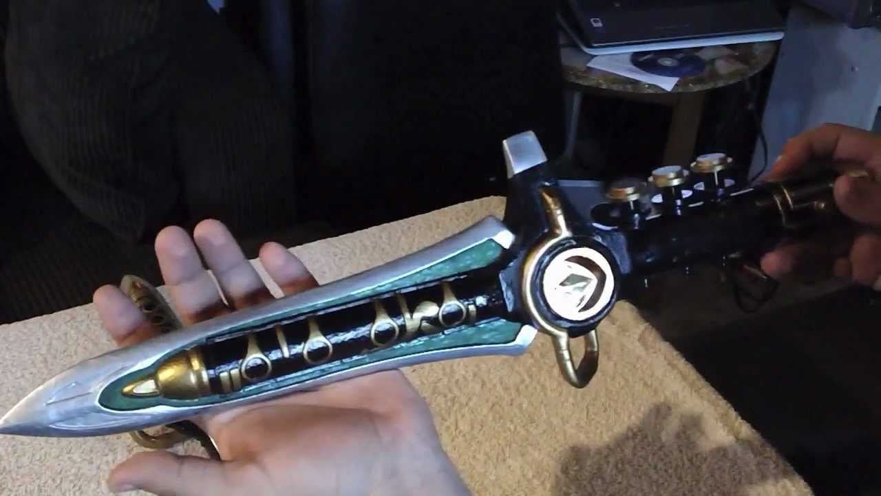 Green Ranger Dragon Dagger Prop - Clickclash/Starlight.Studio - YouTube