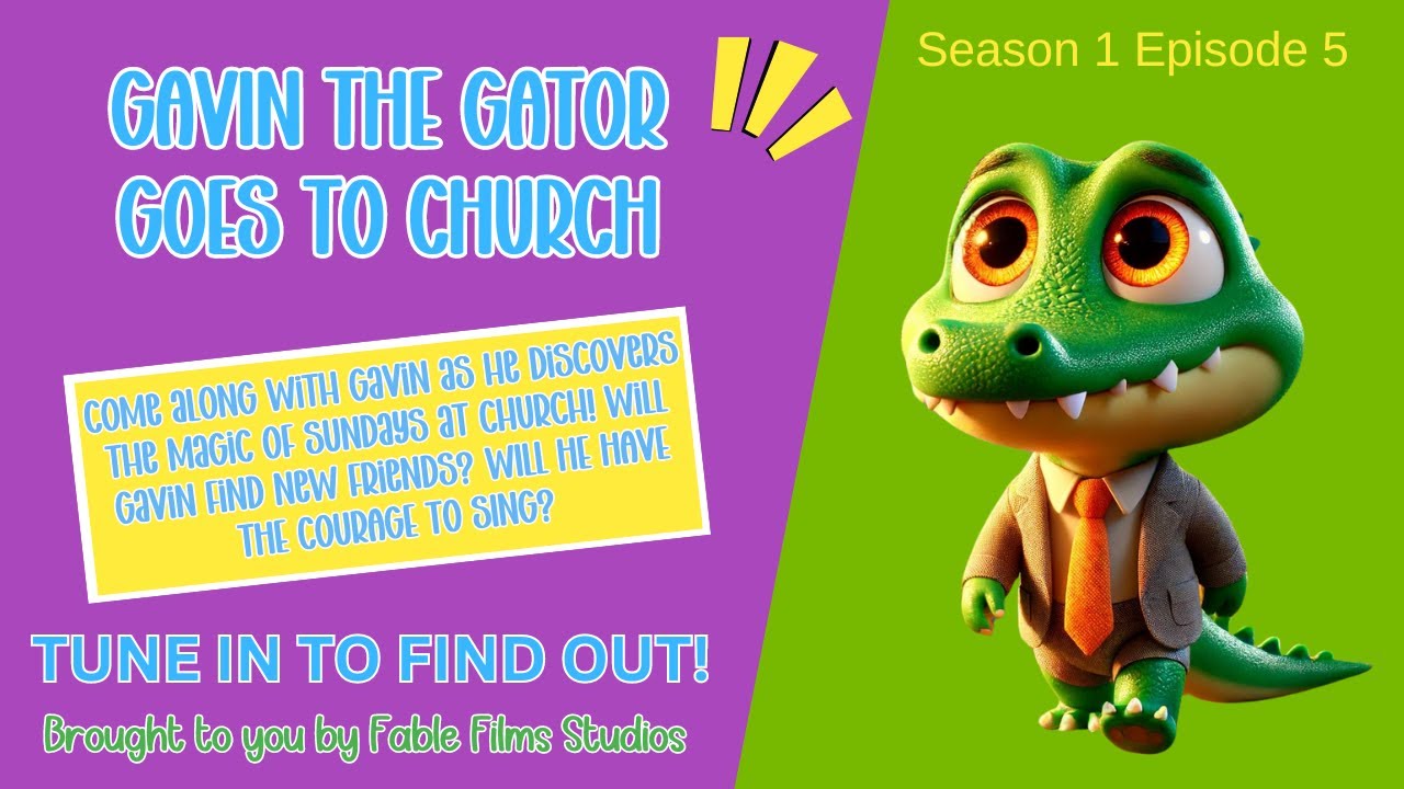 Gavin the Gator Goes To Church - YouTube
