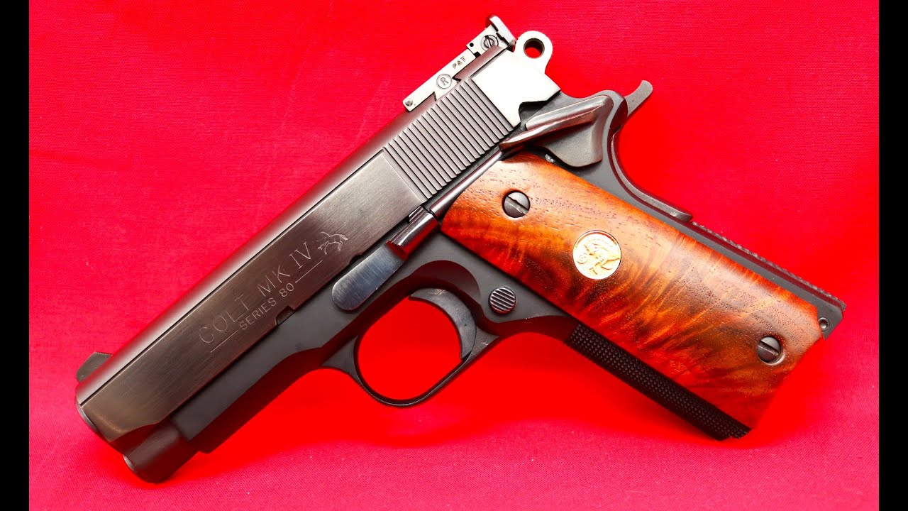 Really Unique Jim Hoag Custom Colt Lieutenant Commander -- Compact 45 ...