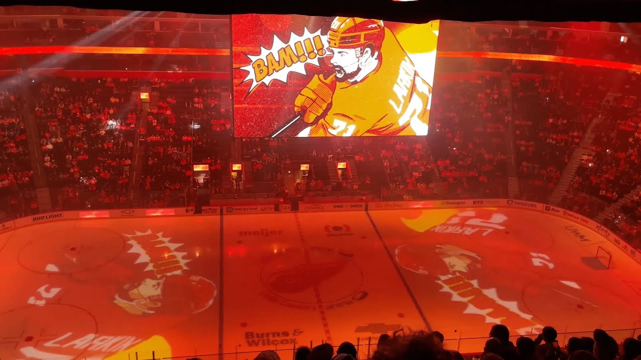 Detroit Red Wings intro vs. Lightning 1/21/24 - YouTube