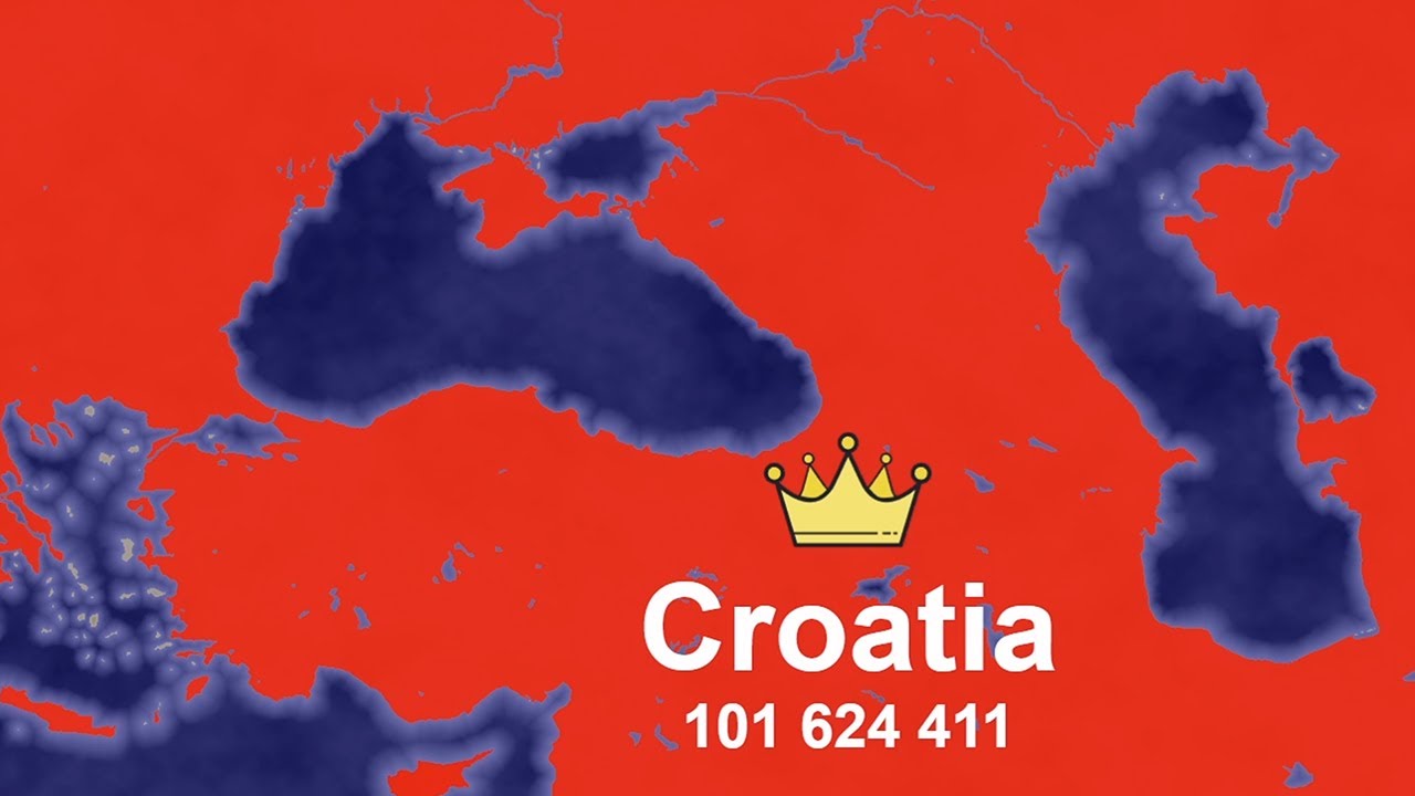 I Conquered Every Nation In This Battle Royale Free For All! Territory ...