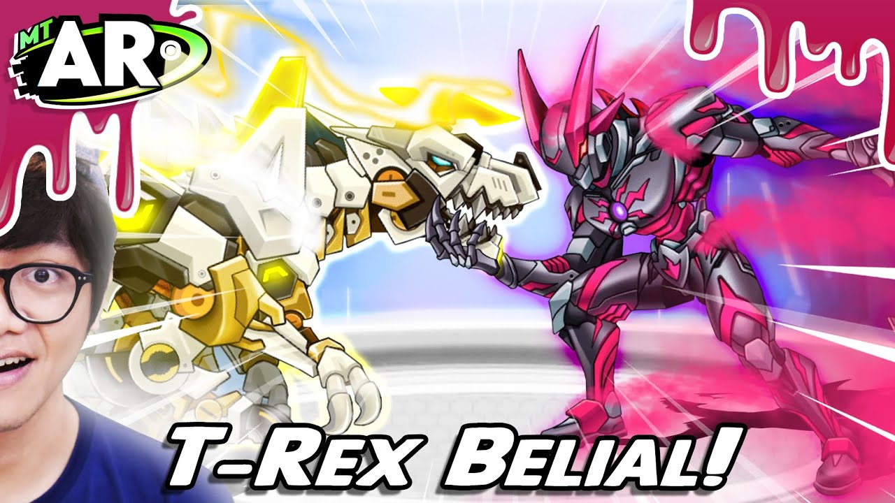Mecha God T-Rex VS Ultraman Belial Super Mecha Colosseum‼️ - YouTube