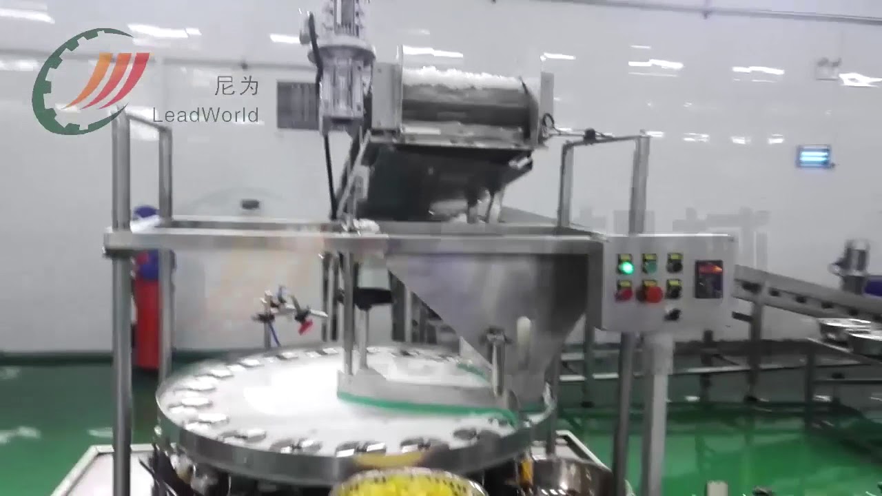 Peach Filling Machine - YouTube