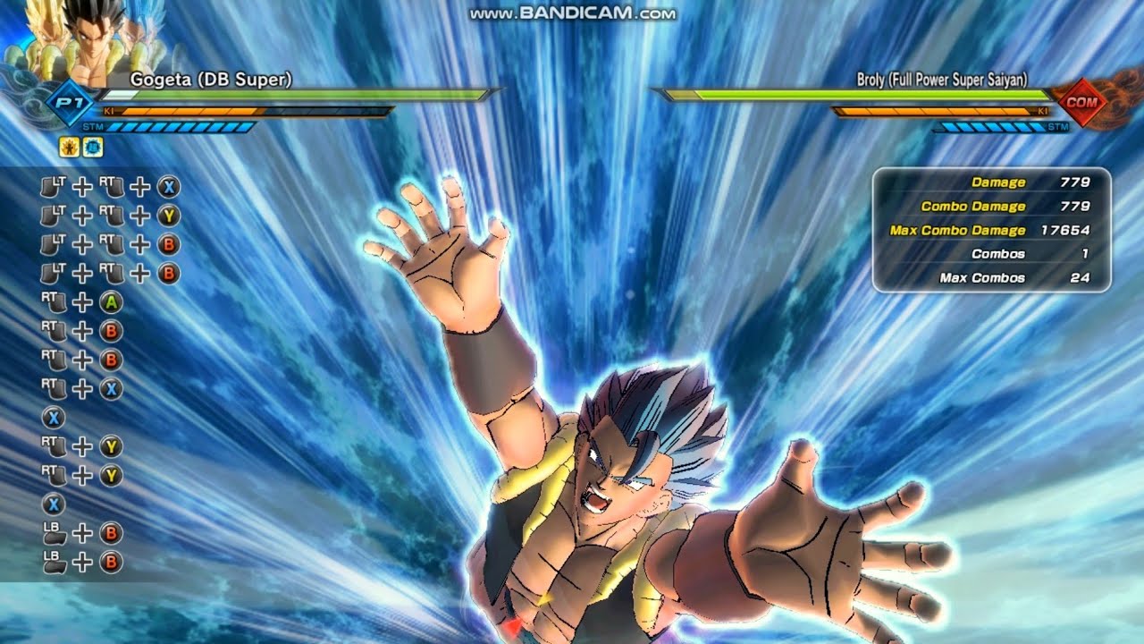 DBS Gogeta Moveset|Xenoverse 2 #dragonballxenoverse2 #movesets # ...