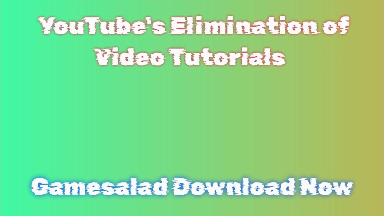 Quick Gamesalad Installation Guide 2024 - YouTube