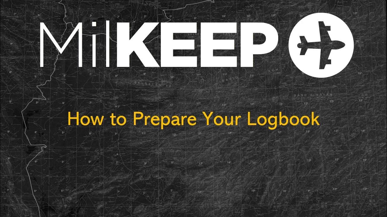 How to Prepare Your Logbook - YouTube