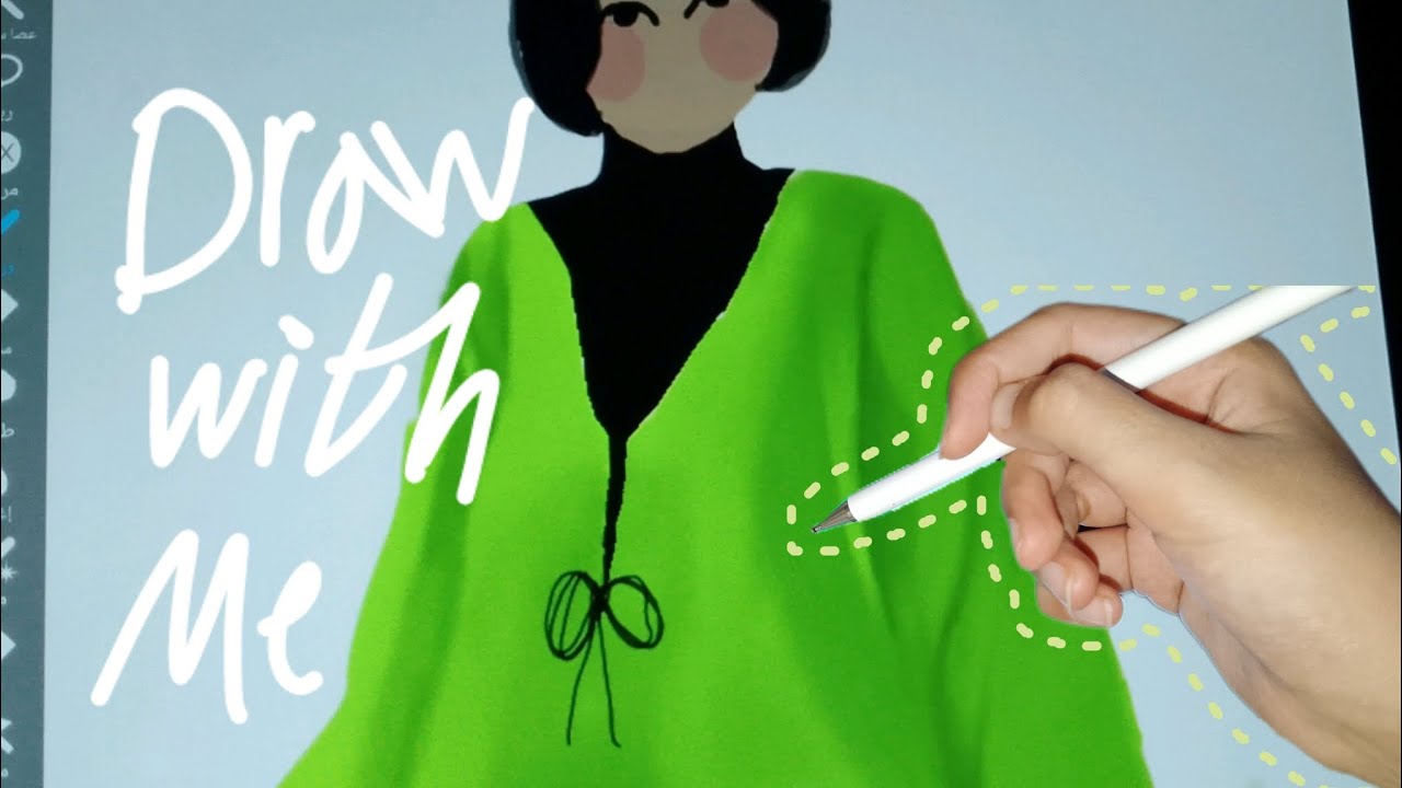 40 minutes drawing clothes 🎀👍🏼 - YouTube