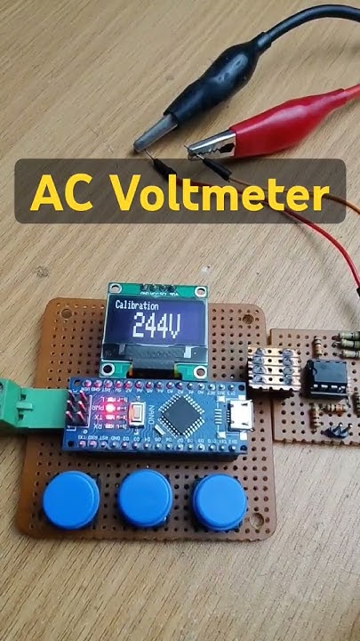 AC Voltmeter | Arduino Project - YouTube
