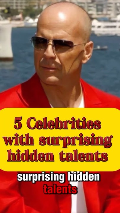 5 celebrities with surprising hidden talents part 3 #shortvideo # ...
