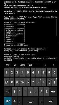 How to create databases and tables in mysql #shorts - YouTube