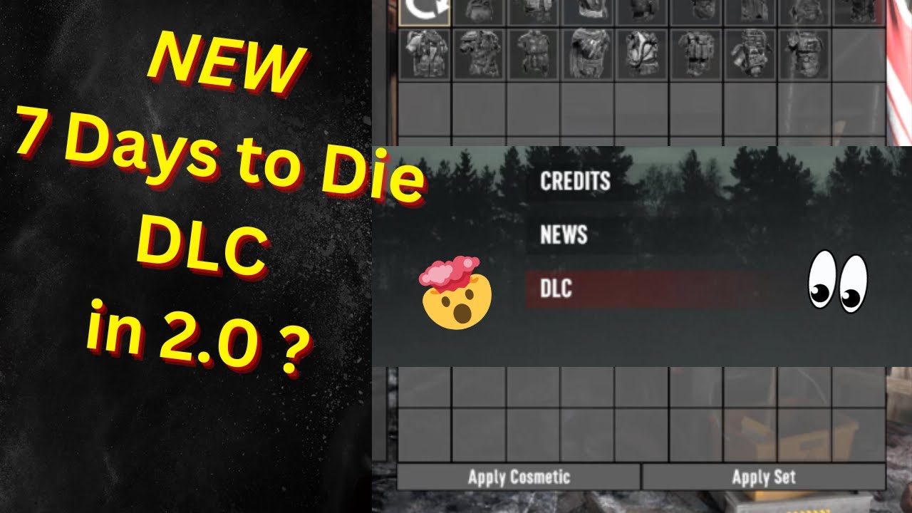 DLC Options Now In 7 Days To Die 2.0 !?! Storms Brewing Update - YouTube