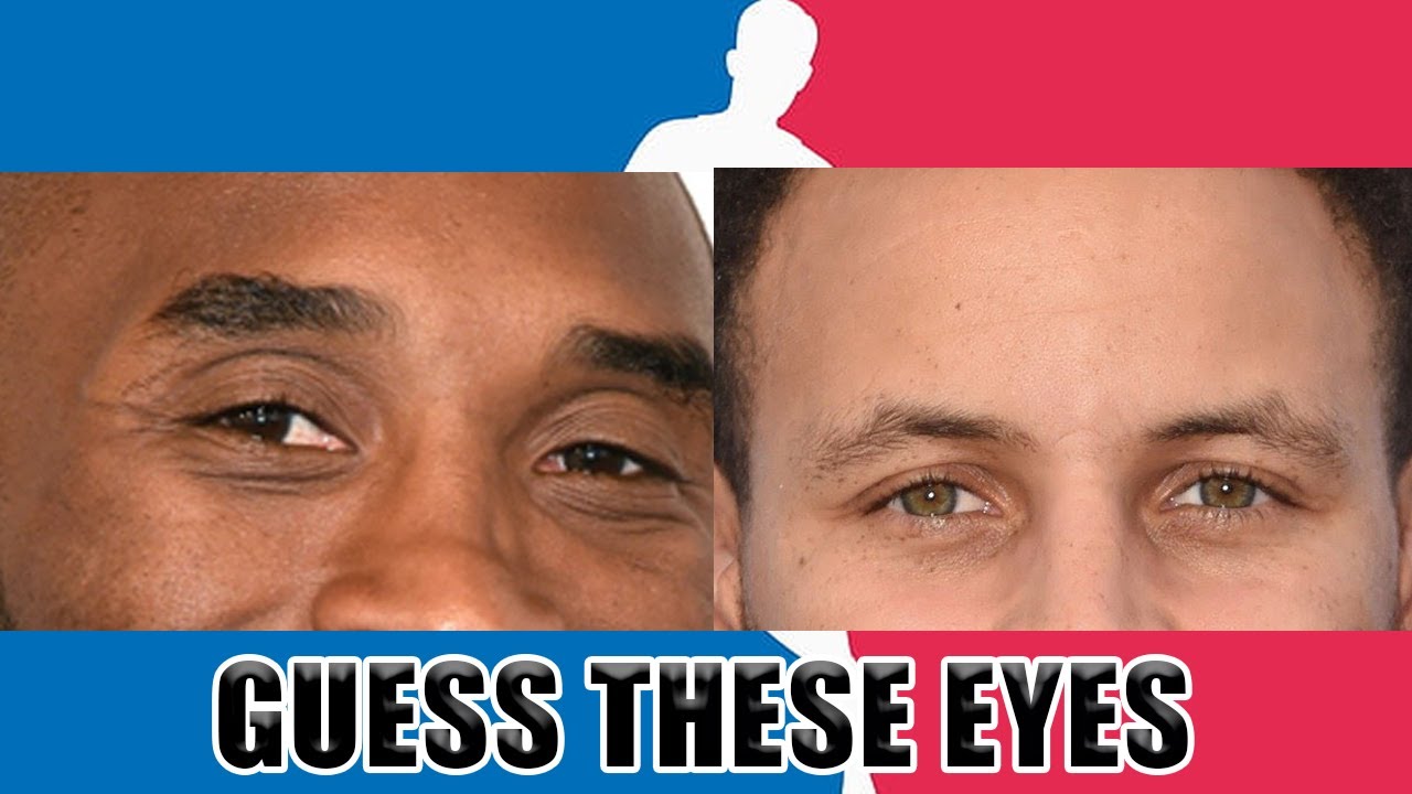 Guess The NBA Player By their Eyes - Guess Basketballer - NBA Quiz 2022 ...