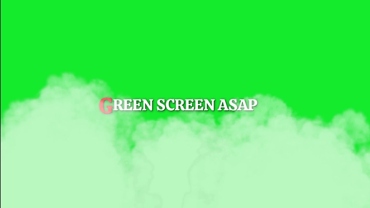 Green Screen Asap - YouTube