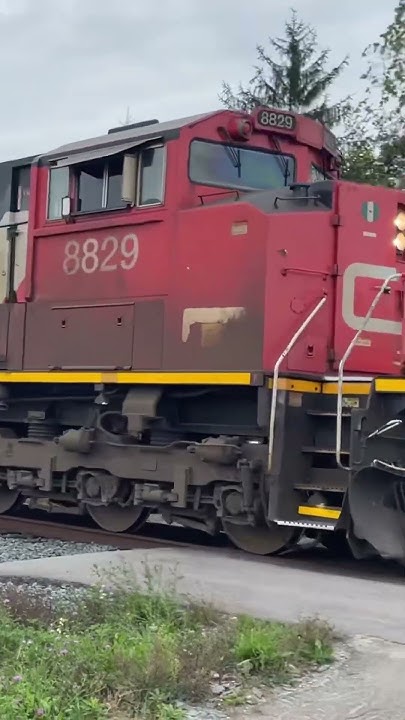 CN 8829 With a P3 Horn show! #shortvideos #cntrain - YouTube