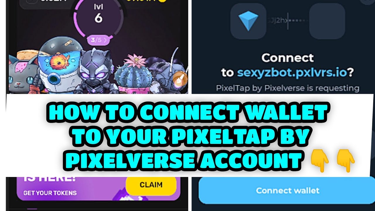 How To Connect Wallet To Your PixelTap BY Pixelverse Account 👇👇 - YouTube