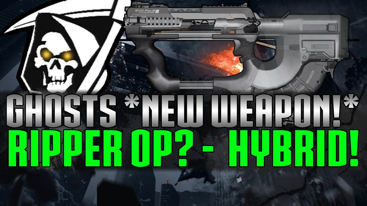 'RIPPER' K.E.M Strike - *NEW* HYBRID WEAPON AR/SMG (Call of Duty Ghosts ...