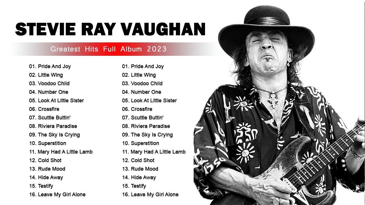 Stevie Ray Vaughan Greatest Hits - Stevie Ray Vaughan Best Of - Pride ...