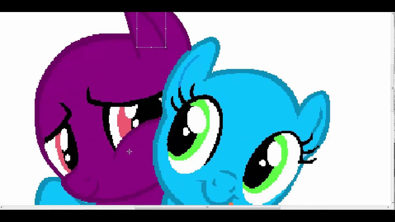 Bonnie and toy bonnie Speedpaint (MLP) - YouTube