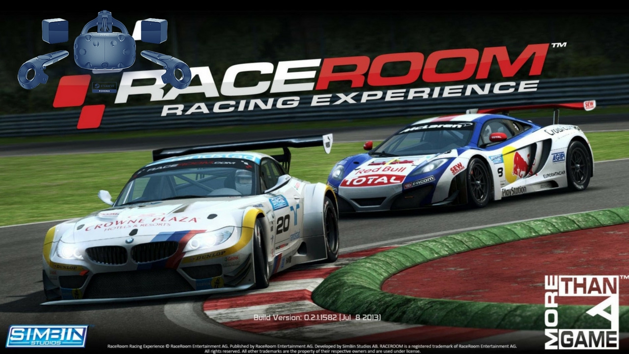 RaceRoom Racing Experience VR HTC VIVE - YouTube