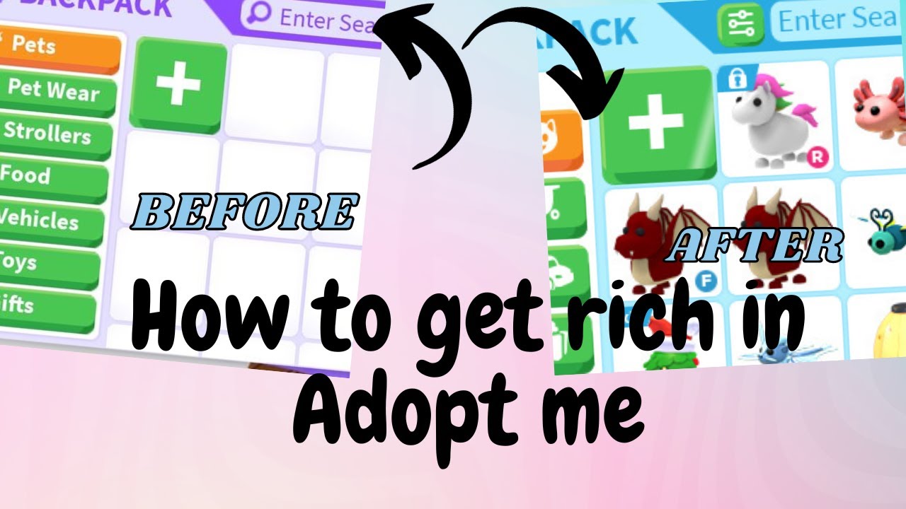 How to Get rich in adopt me *Secret tip* - YouTube