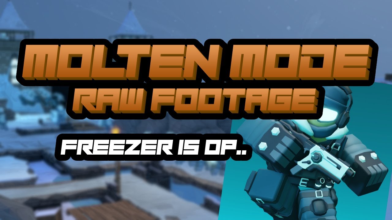 MOLTEN MODE WITH NEW FREEZER! | Raw Footage | Roblox TDS - YouTube