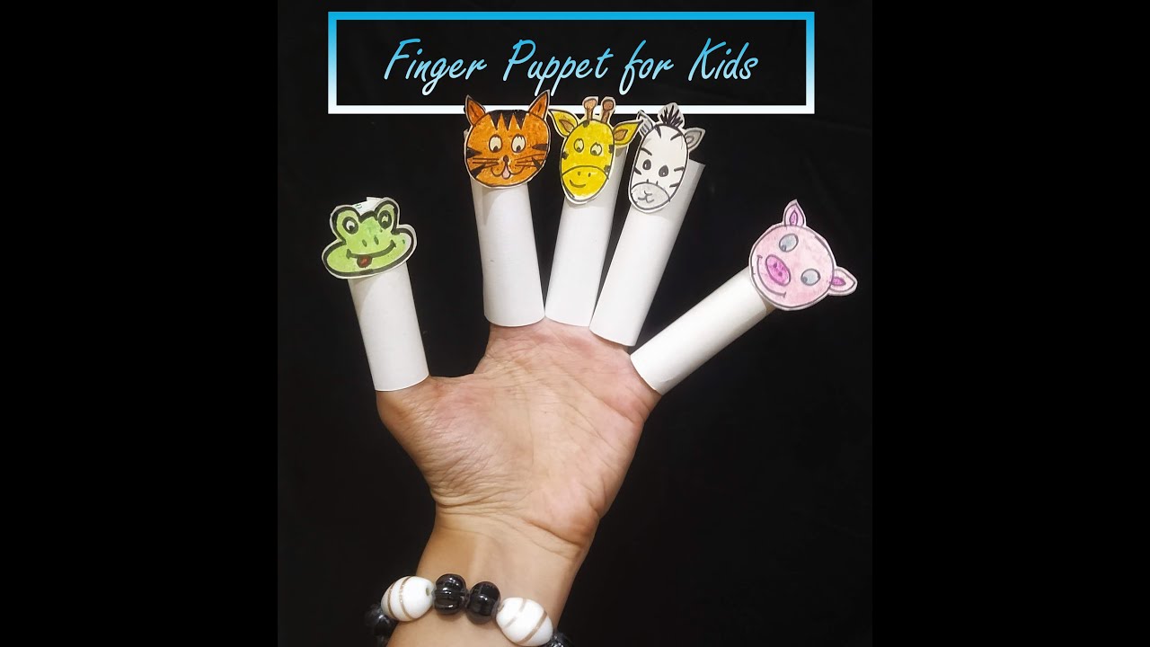 How to make Finger Puppets for kids|Cobble Crafts| - YouTube