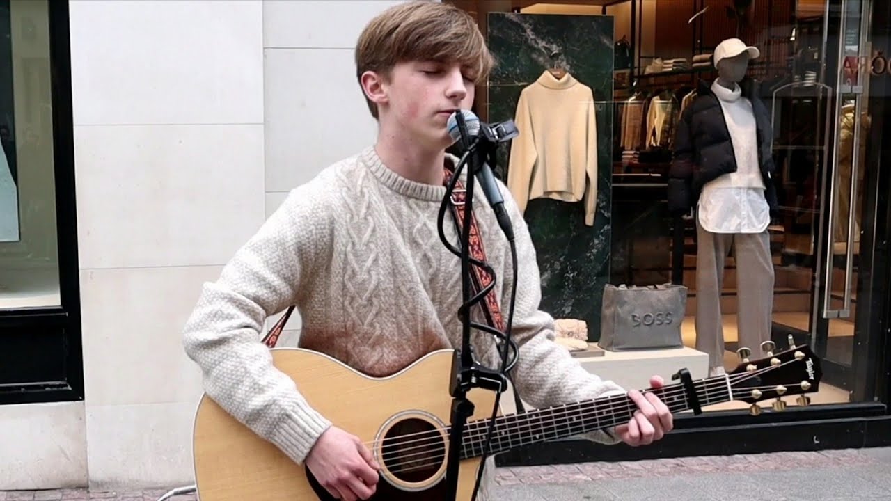 Bruce Springsteen (Dancing In The Dark) on Grafton Street with Rhys ...