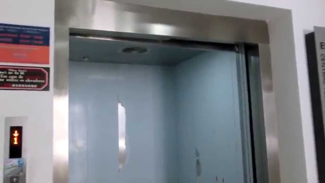 Brand New Hitachi Freight Traction Elevator @University of Macau - YouTube