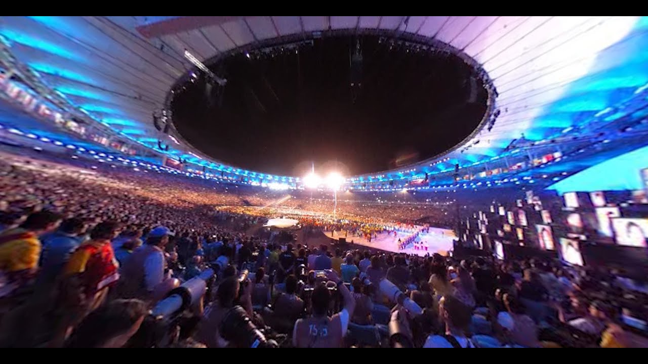 360 video: Experience the sights and sounds of Rio's Opening ceremony ...