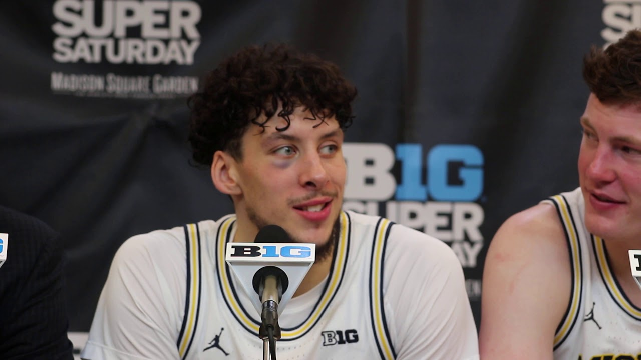 Juwan Howard, Jon Teske, Brandon Johns Jr & Zavier Simpson talk Rutgers ...