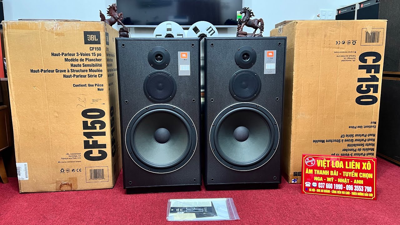 Tuyệt Phẩm 👉🔊 JBL CF - 150 ( Hoa Hậu - Đen Từng Centimet - Full Thùng ...