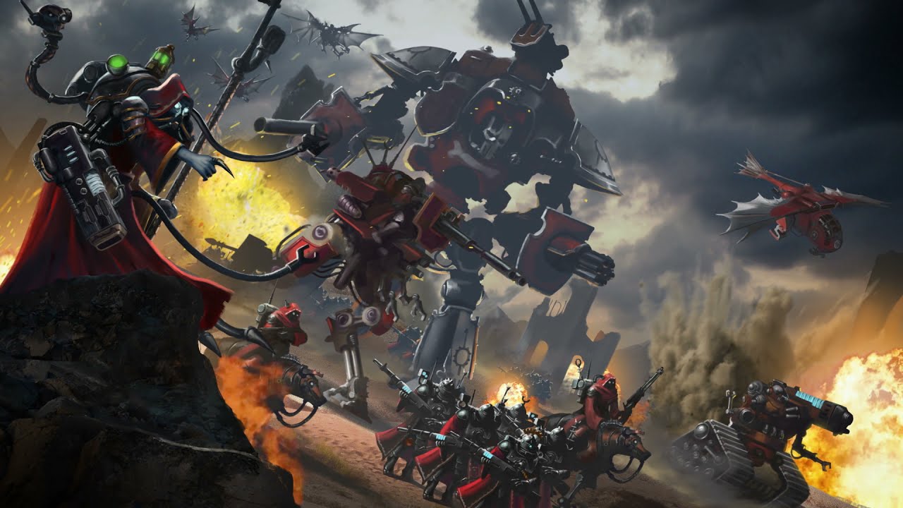 Warhammer 40.000: Gladius | Adeptus Mechanicus Intro - YouTube