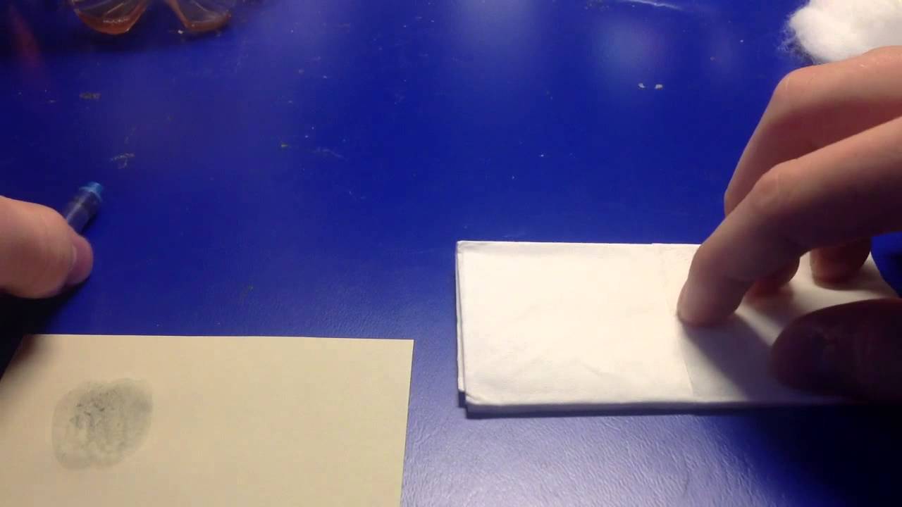 Tinte entfernen - Tintenkiller benutzen - YouTube