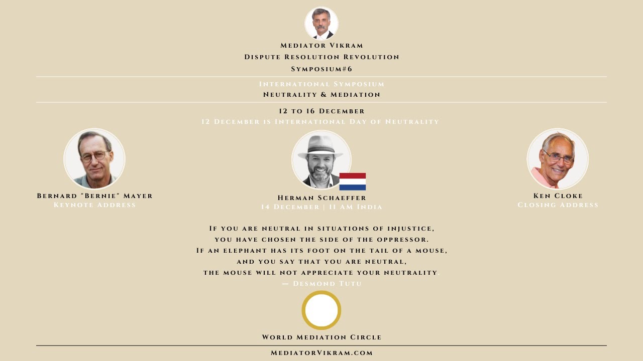Symposium#6 Ft. Herman Schaeffer, Netherlands - Philosophy & Mediation ...