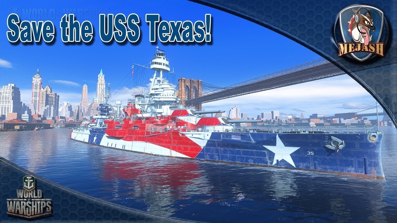 Save the USS Texas: Team VALOR campaign - YouTube