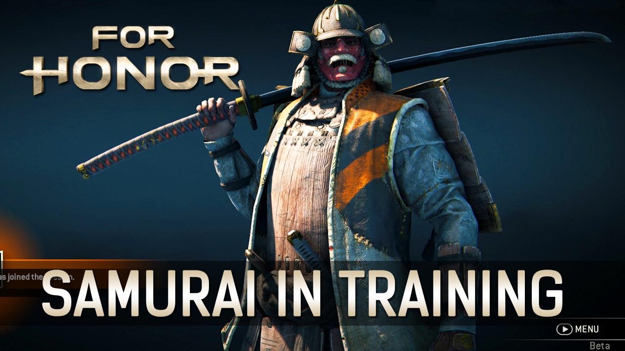 Samurai in training (For Honor Beta w/ GaLm and friends) - YouTube