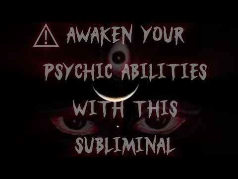 Awaken your psychic abilities ┆Extremely powerful┆use this subliminal ...
