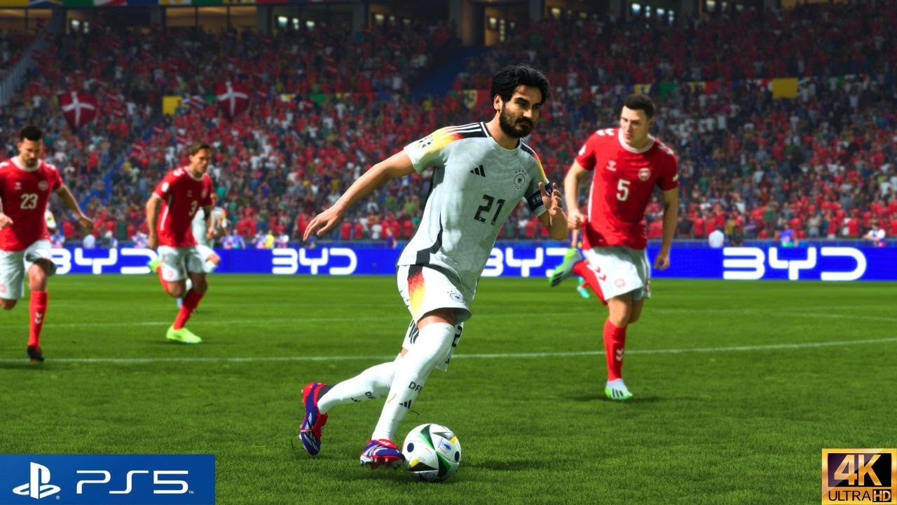 EURO 2024 (PS5) Germany x Denmark - Round of 16 [Match 37] 4K 60 FPS ...