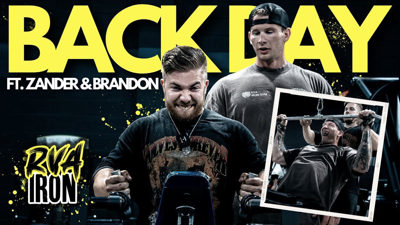 BACK DAY & POWER OUTAGE with Brandon Garner and Zander Briggs - YouTube