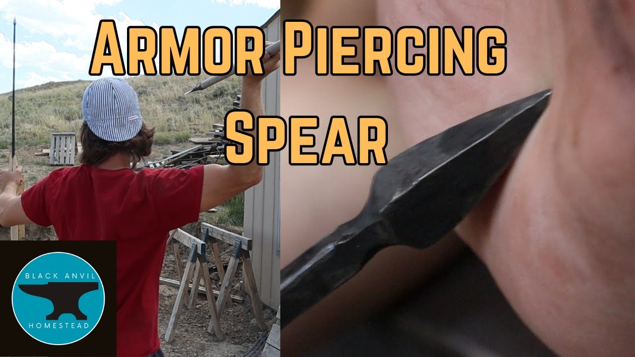 I Made and Tested an Armor Piercing Spear! - YouTube